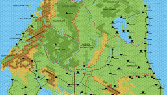 Eastern Sea of Dawn | Atlas of Mystara