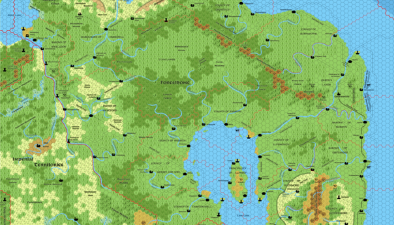 Dema | Atlas of Mystara