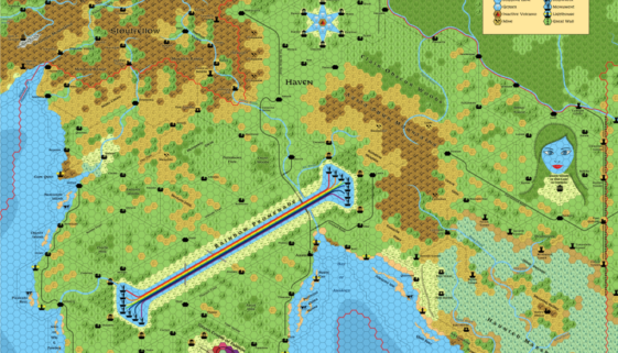 Rotfang River | Atlas of Mystara