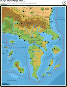 Thyatis, 8 miles per hex | Atlas of Mystara