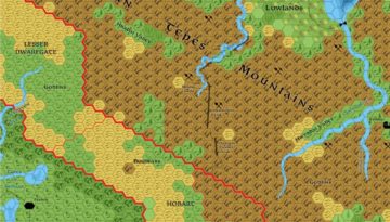 Darokin Tunnel (trail), 4 miles per hex | Atlas of Mystara