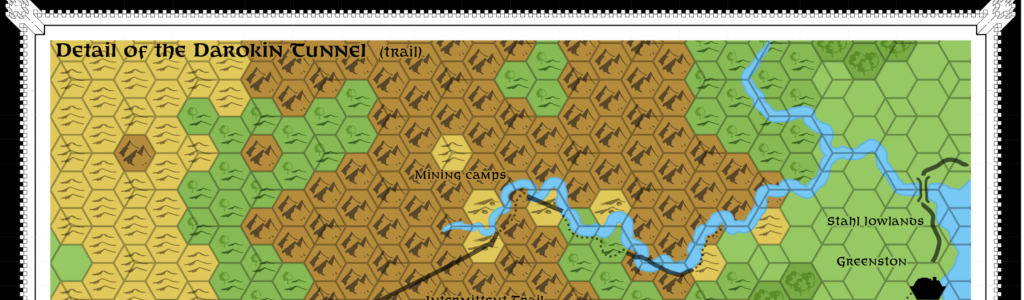 GAZ6 Darokin Tunnel, 4 miles per hex | Atlas of Mystara