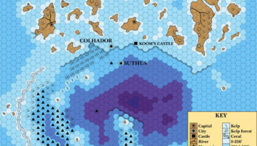 Undersea maps | Atlas of Mystara