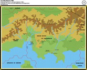 lets-map-mystara-6-1981 | Atlas of Mystara
