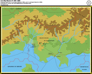 lets-map-mystara-6-1983 | Atlas of Mystara