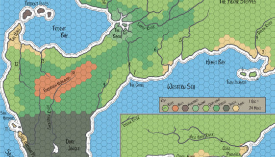 Trident Isles | Atlas of Mystara