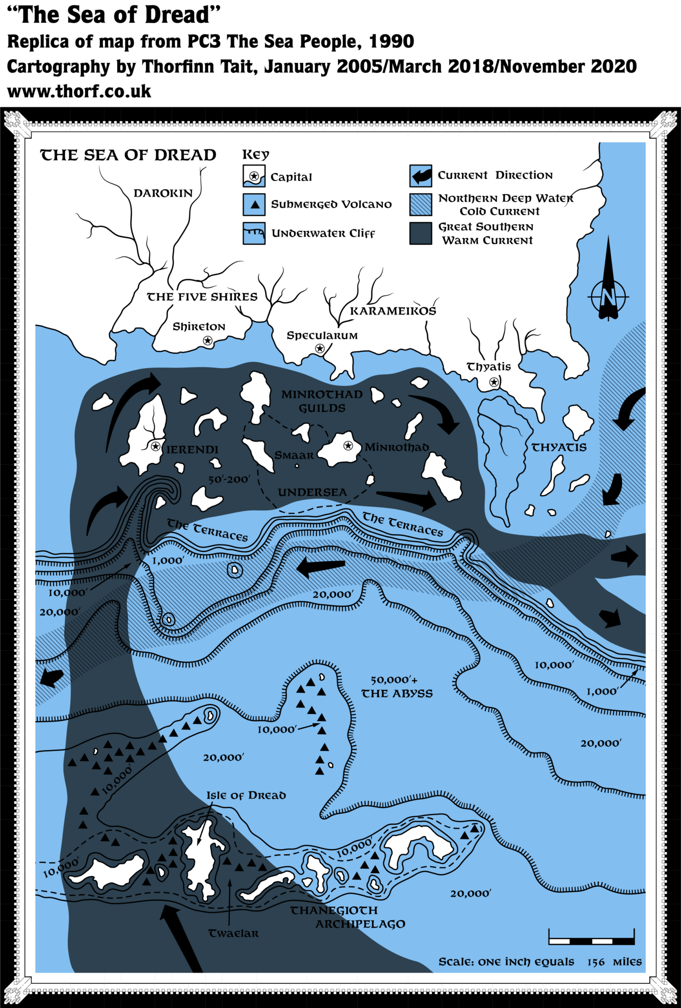 PC3 Sea of Dread | Atlas of Mystara