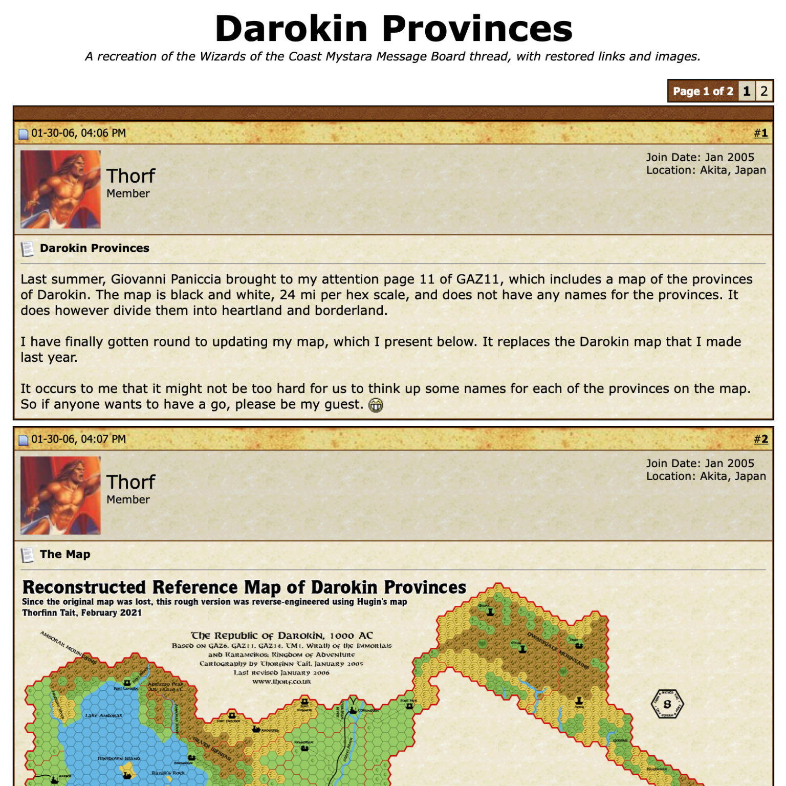 Darokin Provinces | Atlas of Mystara