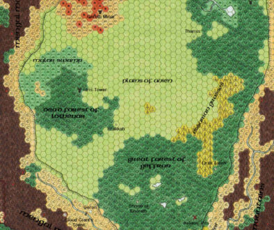 Darokin, 8 miles per hex | Atlas of Mystara