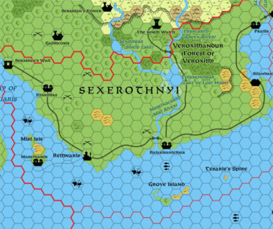 Geoff’s Cestia and Oceania, 72 miles/hex | Atlas of Mystara