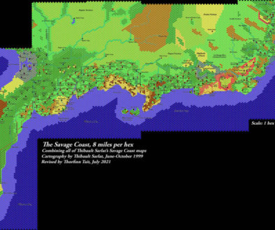 Glantri, 8 miles per hex | Atlas of Mystara