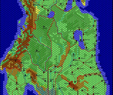 Dawn of the Emperors Empires of Alphatia and Thyatis, 72 miles per hex ...