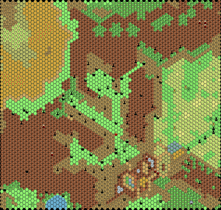 Thibault’s Glantri, 8 miles per hex v2 | Atlas of Mystara