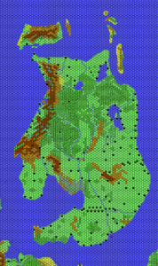 Dawn of the Emperors Alphatia, 24 mi/hex | Atlas of Mystara
