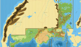 Brun, 24 miles per hex (1985) | Atlas of Mystara