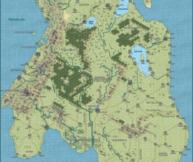 M2 Norwold, 24 miles per hex | Atlas of Mystara