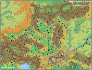 Glantri, 8 miles per hex | Atlas of Mystara
