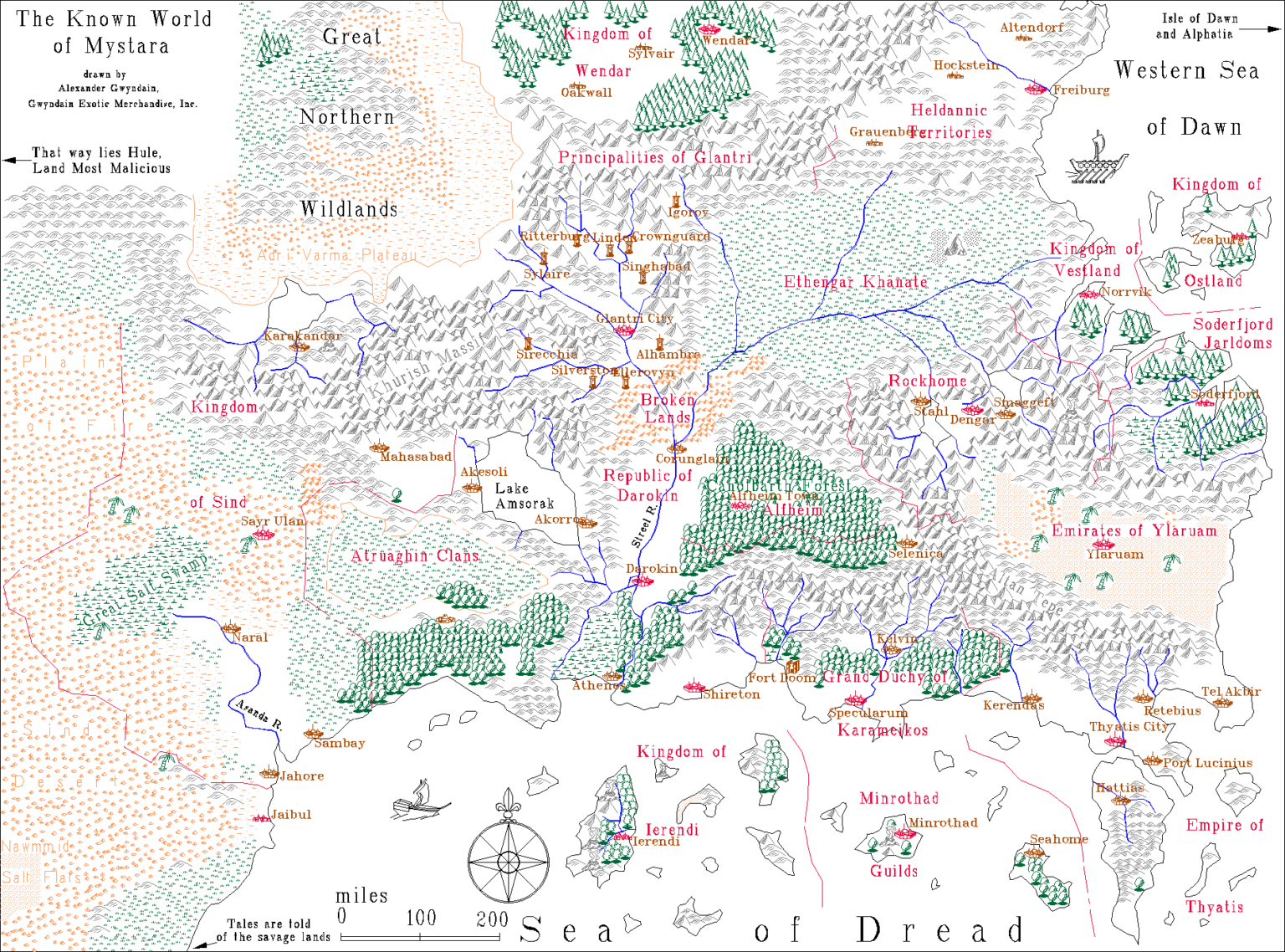 Solmyr’s Known World | Atlas of Mystara