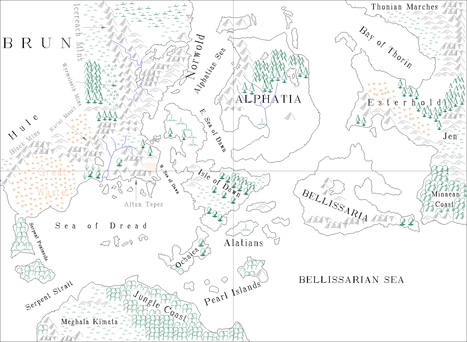 Solmyr’s Known World Area | Atlas of Mystara