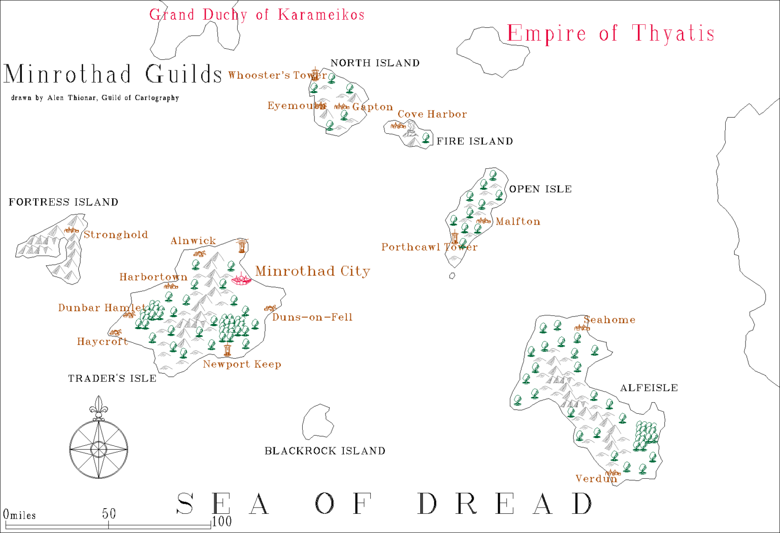 Solmyr’s Minrothad | Atlas of Mystara