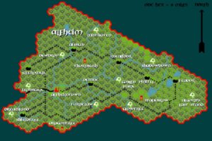 Alfheim, 8 miles per hex | Atlas of Mystara