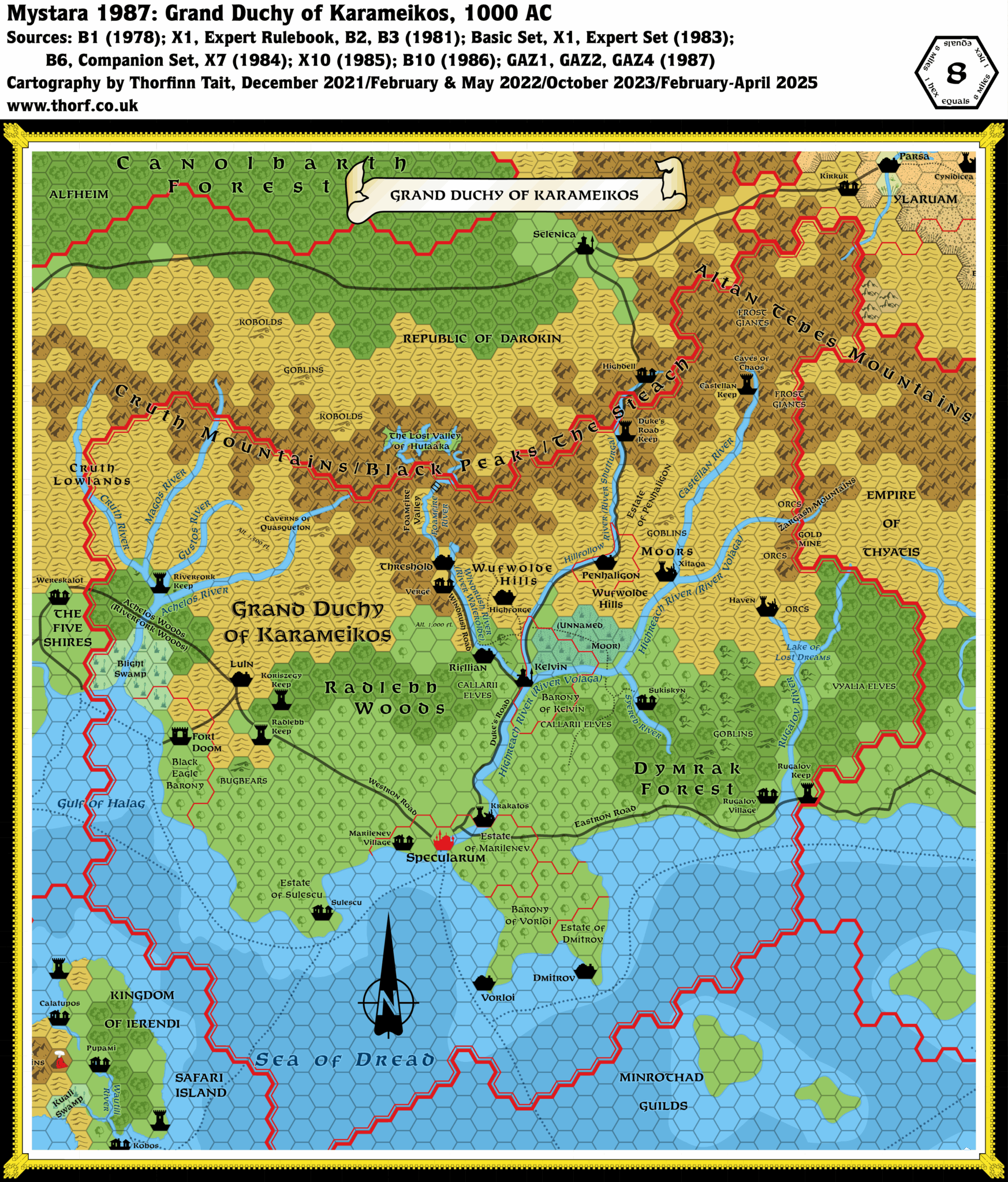 Karameikos | Atlas of Mystara