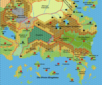 Alfheim, 8 miles per hex | Atlas of Mystara