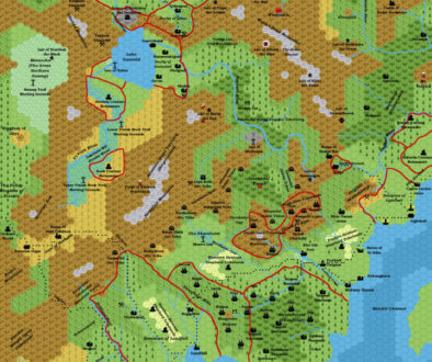 Alfheim, 8 miles per hex | Atlas of Mystara