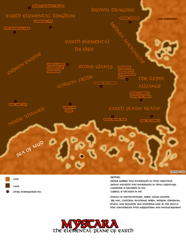 Håvard’s Elemental Plane of Earth | Atlas of Mystara