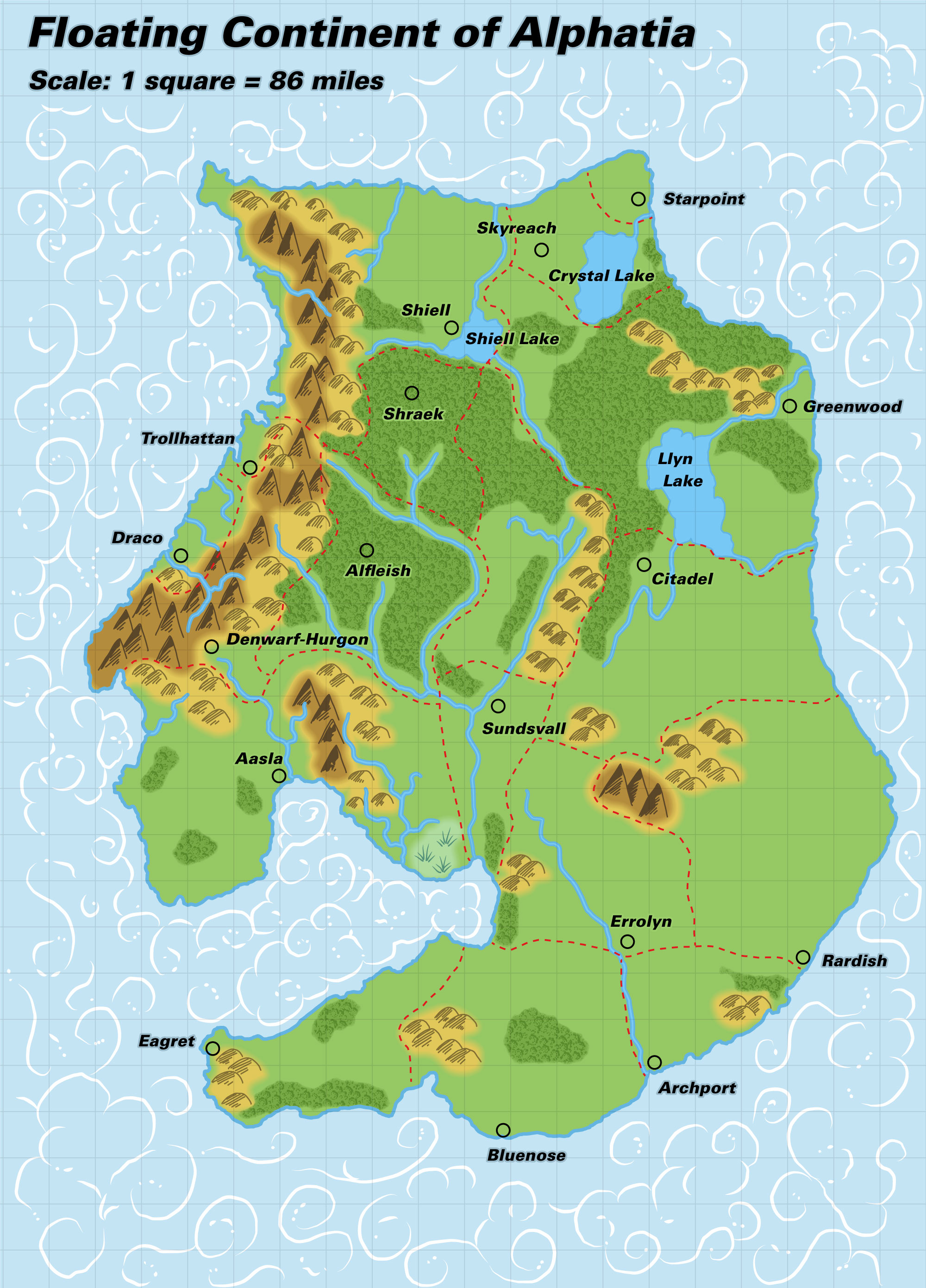 Poor Wizard’s Almanac II Alphatia | Atlas of Mystara